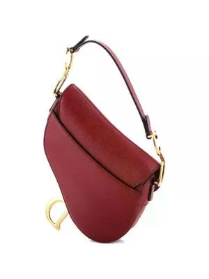 Dior Saddle Handbag Leather Mini Shoulder Bag