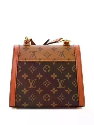 LOUIS VUITTON Dauphine Capitale Shoulder Bag Reverse Monogram Canvas