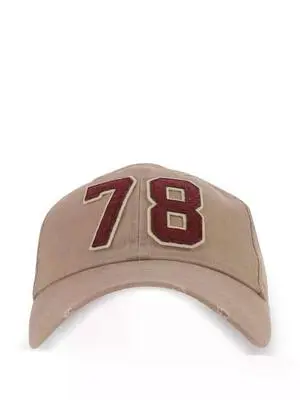 GOLDEN GOOSE Appliqué Baseball Cap - Neutrals