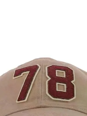 GOLDEN GOOSE Appliqué Baseball Cap - Neutrals