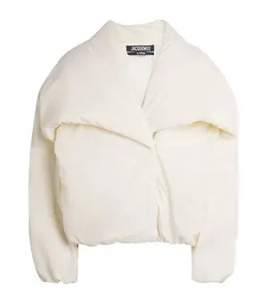 Jacquemus The Châle Bomber Jacket - White