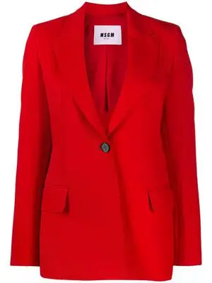 MSGM Single-breasted Blazer