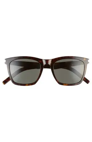 Saint Laurent 52mm Square Sunglasses