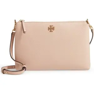 Tory Burch Mercer Pebbled Zip Crossbody Bag