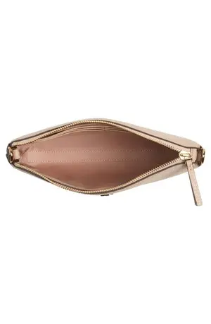 Tory Burch Mercer Pebbled Zip Crossbody Bag