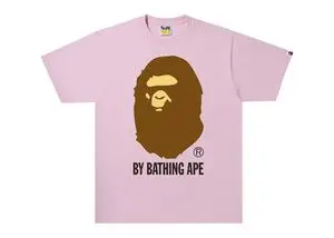A BATHING APE By Bathing Ape Tee Shirt - Pink