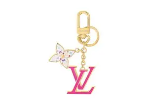 LOUIS VUITTON X Takashi Murakami Iconic Monogram Key Holder - Fuchsia
