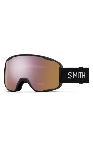 SMITH Preview ChromaPop™ Shield Snow Goggles Black/chromapop Rose Gold