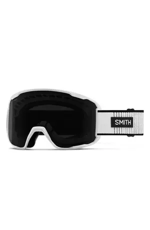 SMITH Preview ChromaPop™ Shield Snow Goggles White Fade Out/sun Black