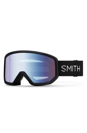 SMITH Transfer Snow Goggles Black/blue Sensor Mirror