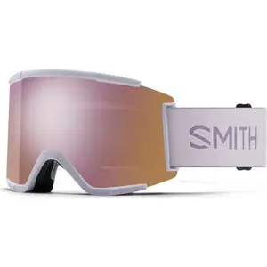 SMITH Squad ChromaPop™ XL Low Bridge Snow Goggles Lunar Fog/chromapop Rose Gold