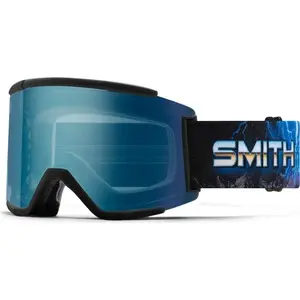 SMITH Squad Chromapop™ Xl Low Bridge Snow Goggles - Open Road/chromapop Blue