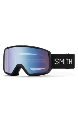 SMITH Tribute Snow Goggles Black/blue Sensor Mirror