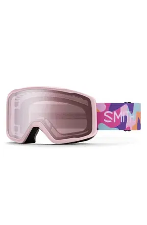 SMITH Tribute Snow Goggles - Carnation Puzzle/ignitor