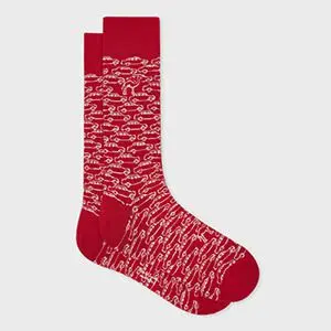 Men's Red Socks
