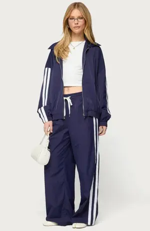 EDIKTED Kieran Tie-waist Track Pants