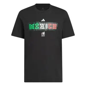 Adidas Mexico National Team Jersey Hook T-shirt - Black