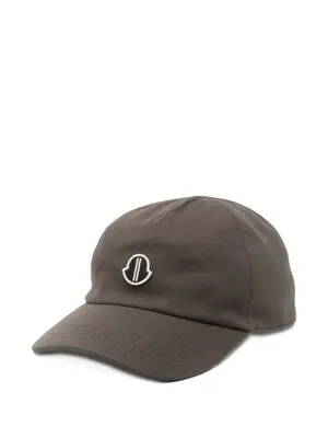 MONCLER + RICK OWENS Logo Baseball Cap - Grey