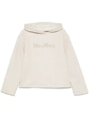 Max Mara Logo Cotton Hoodie