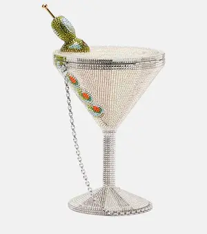 Judith Leiber Martini Crystal Clutch