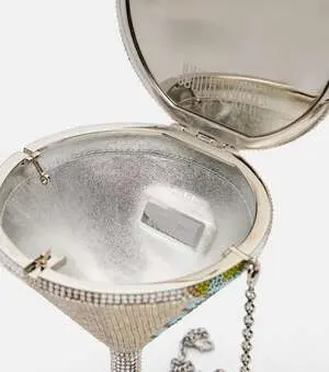 Judith Leiber Martini Crystal Clutch
