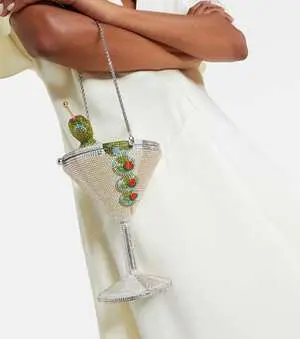 Judith Leiber Martini Crystal Clutch