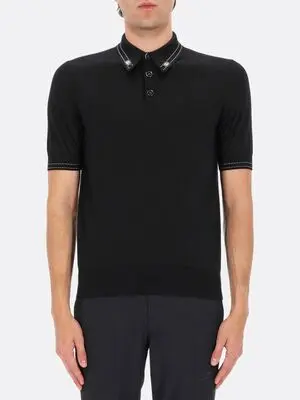 Dolce & Gabbana Color Blocked Polos For Men
