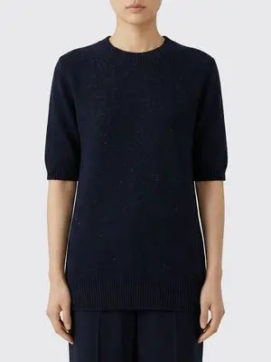 Fabiana Filippi Embellished Knit Sweater - Blue