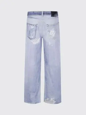 Our Legacy Full Cut Straight-leg Jeans With Trompe-l'œil Effect