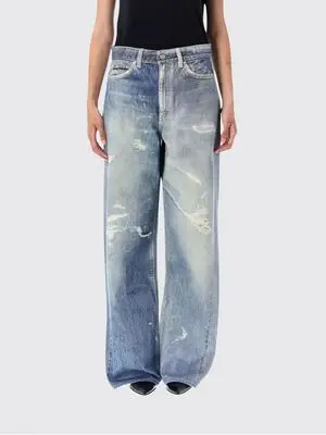 Our Legacy Art" Wide Leg Jeans In Light Wash - Denim