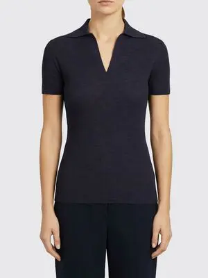 Max Mara Short Sleeve Polo Shirt - Blue