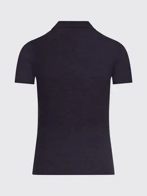 Max Mara Short Sleeve Polo Shirt - Blue