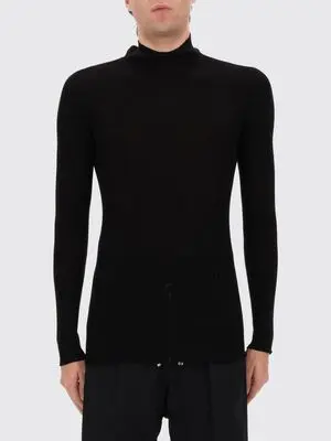 Rick Owens Ribbed Turtleneck Sweater - Black