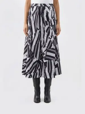 Dries Van Noten Printed Skirt - Black