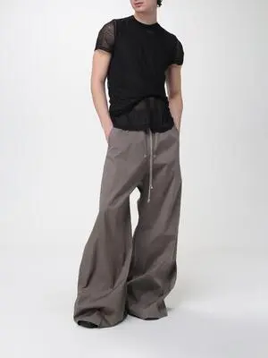 Rick Owens Wide Leg Trousers - Rust