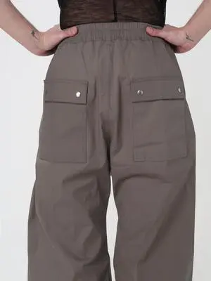Rick Owens Wide Leg Trousers - Rust