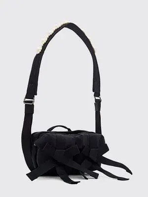 Simone Rocha The Bow Shoulder Bag With Pearls