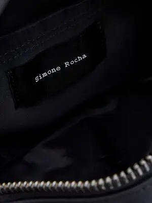 Simone Rocha The Bow Shoulder Bag With Pearls