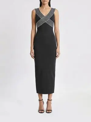 Elisabetta Franchi Off-the-shoulder Maxi Dress - Black