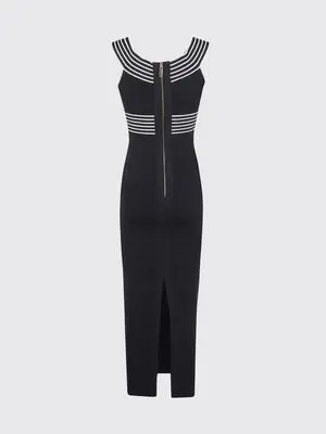 Elisabetta Franchi Off-the-shoulder Maxi Dress