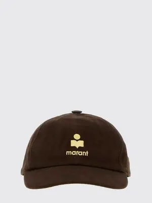 Isabel Marant Étoile Baseball Cap With Embroidered Logo - Brown