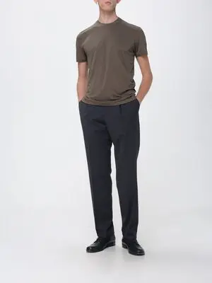 TOM FORD Crewneck Lyocell And Cotton Blend T-shirt - Grey