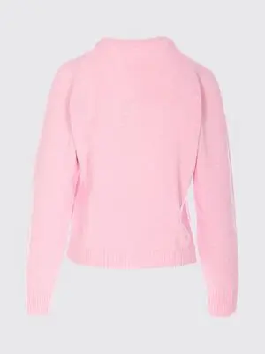 GANNI Graphic Knit Sweater - Pink
