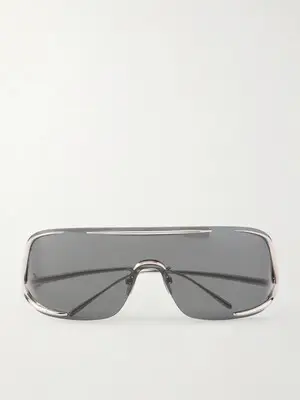 Loewe Signature D-frame Sunglasses - Silver