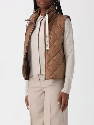 Max Mara Quilted Waistcoat - Beige