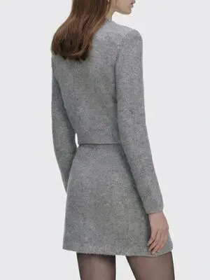 SELF-PORTRAIT Embellished Cardigan - Grey