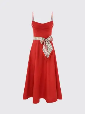 Zimmermann Fitted Bodice Midi Dress