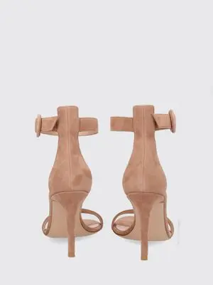 GIANVITO ROSSI Heeled Sandal - Beige