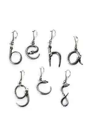 THEO FENNELL Sterling Alias Letter Pendant With Lobster Clasp