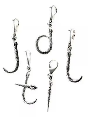 THEO FENNELL Sterling Alias Letter Pendant With Lobster Clasp